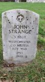 John W STRANGE 1753-1809
