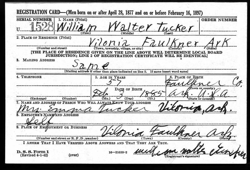 U.S., World War II Draft Registration Cards, 1942